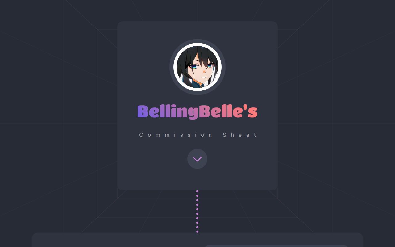 BellingBelle's Commission Sheet